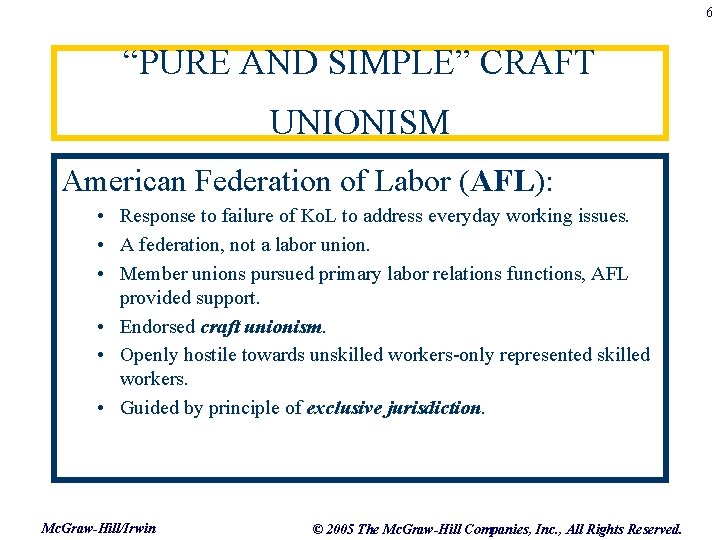 1 A Timeline of Labor History up to