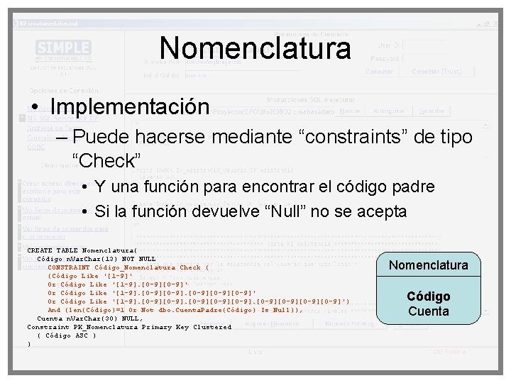 Tablas y Funciones de SQL Server para Implementar