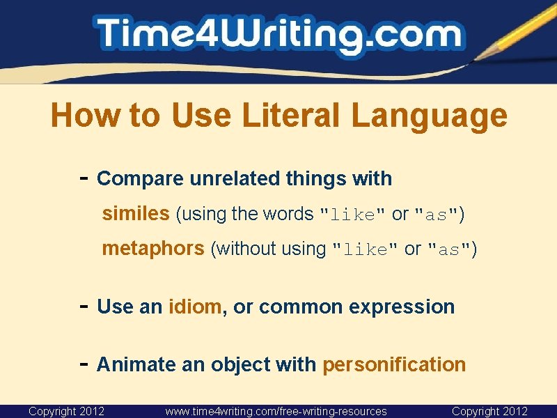 Figurative Language Taking Words Beyond Their Literal Meaning