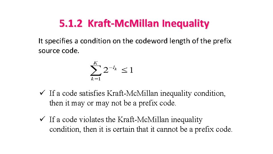 Chapter 5 Coding Learning Objectives LO 5 1