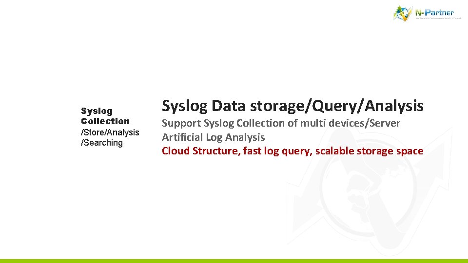 N CLOUD A Cloud Base Log Flow Analyzer