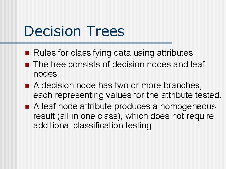 ID 3 Algorithm Allan Neymark CS 157 B