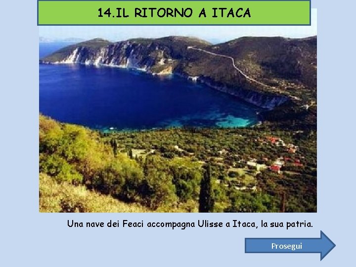 IL VIAGGIO DI ULISSE Presentazione realizzata dalla IB