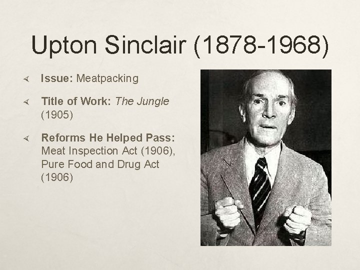 Muckrakers Mr Accetta Social Studies 8 Jacob Riis
