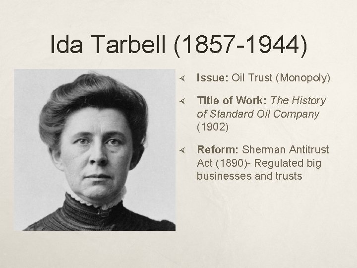 Muckrakers Mr Accetta Social Studies 8 Jacob Riis