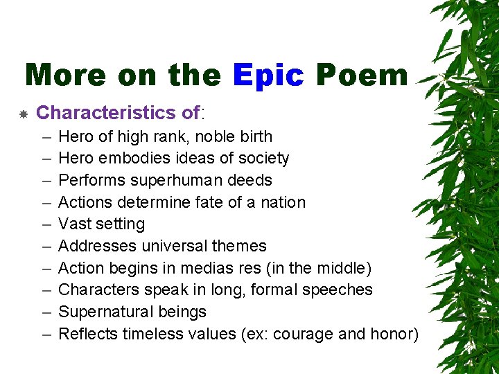 Introduction to The Anglo Saxon Period Beowulf AngloSaxon