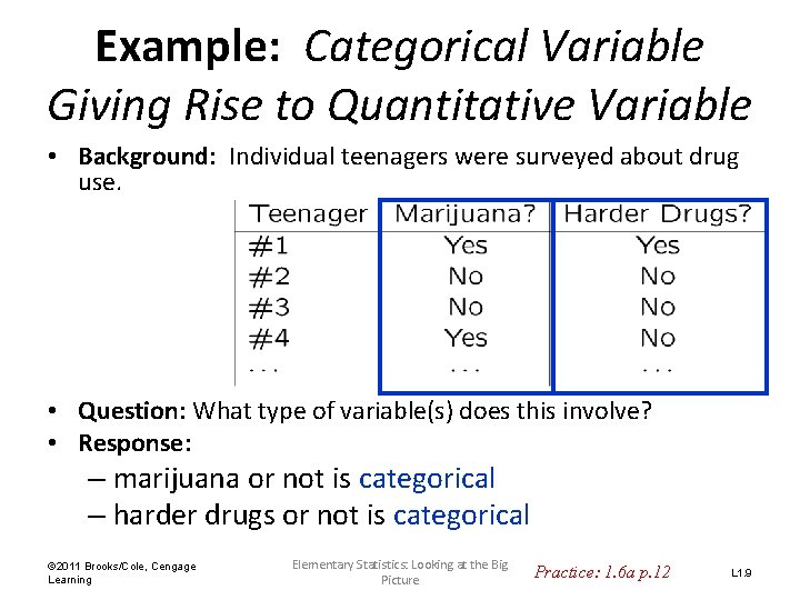 Lecture 1 Chapters 1 Variable Types and Roles