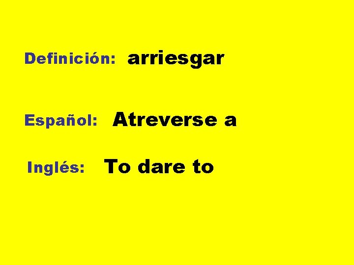 Vocabulario de Profecia de la Gitana repaso de