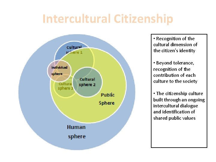 What is unique about intercultural Citizenship Education Alexandria