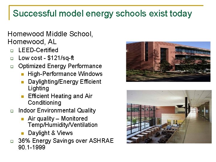 Energy Efficiency in Green Building Design Phil Voss