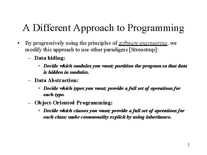 What Is Objectoriented Programming Objectoriented Concepts October 20