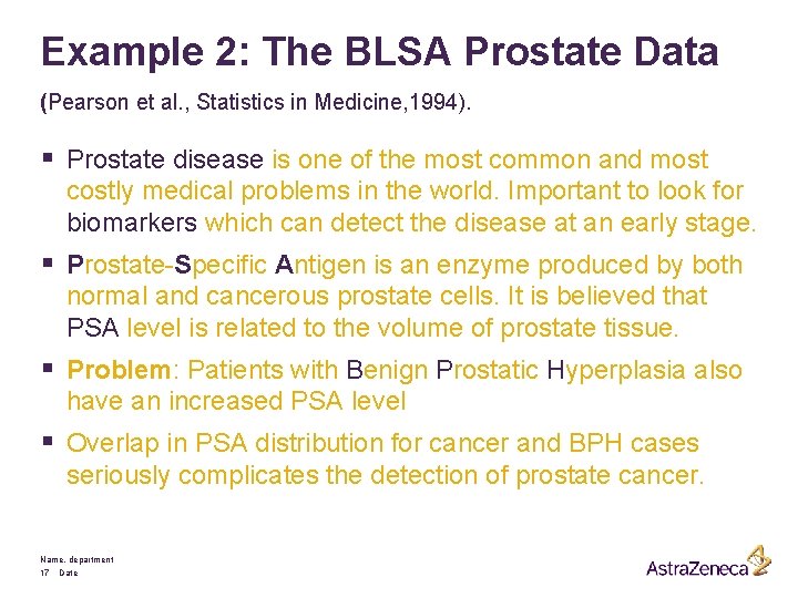 Statistical Analysis of Longitudinal Data Ziad Taib Biostatistics