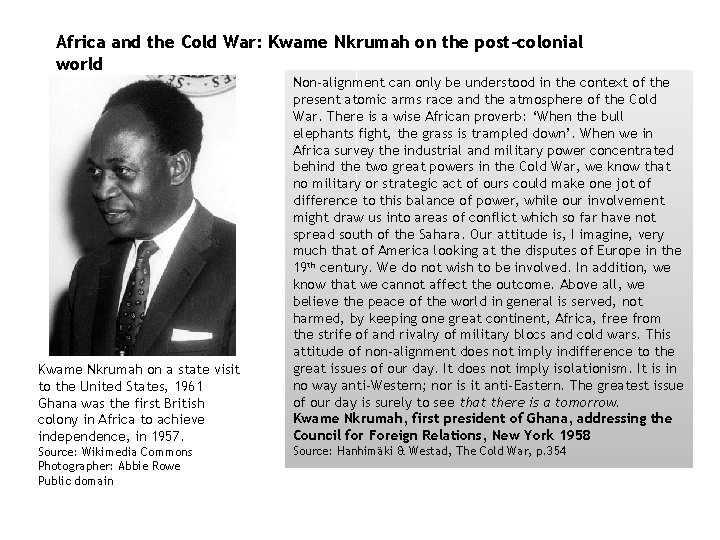 Between the end of the Berlin Blockade in