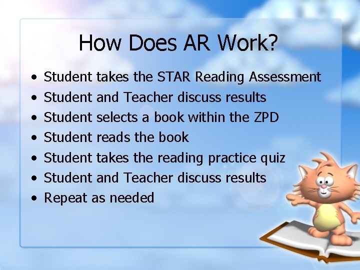 Understanding Accelerated Reader Prepared by Sara Peskie from