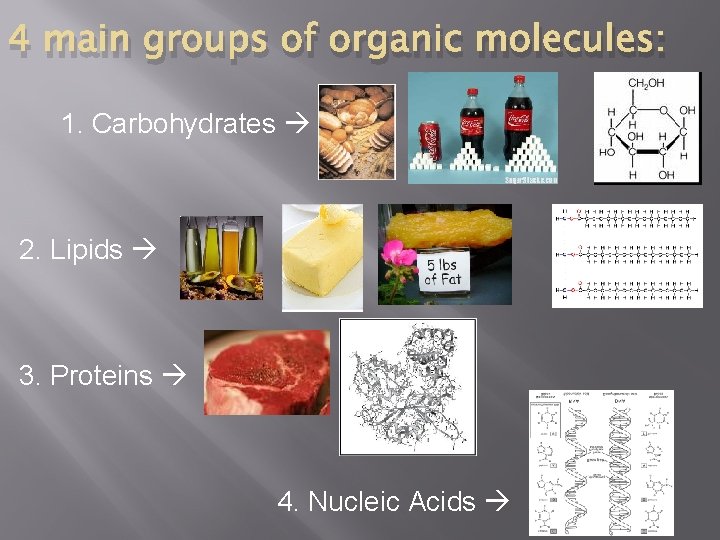 ORGANIC CHEMISTRY CHEMISTRY OF LIFE General Biology Lincoln