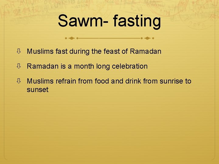 Chapter 9 Islam and the Arab Empire Do