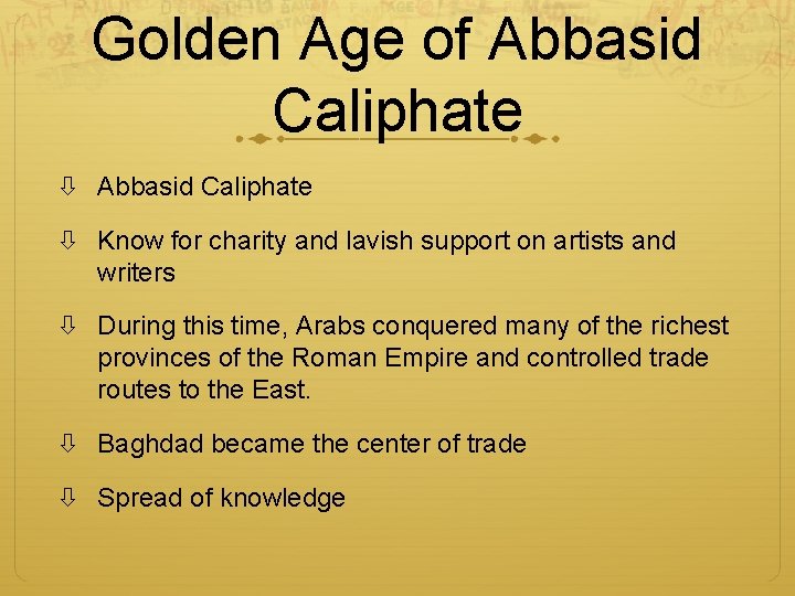 Chapter 9 Islam and the Arab Empire Do