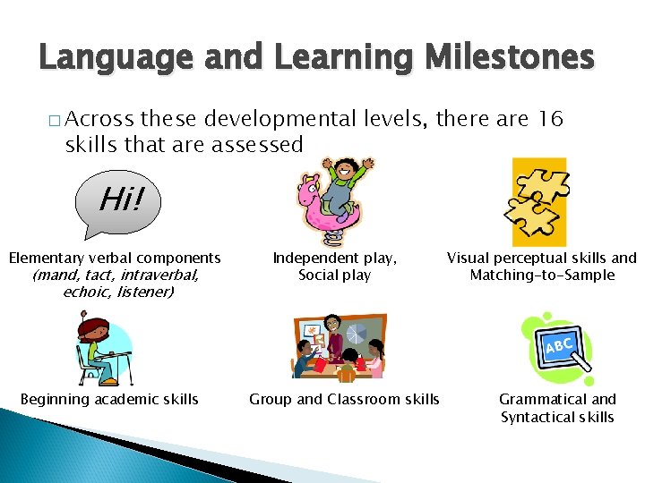 The Verbal Behavior Milestones Assessment and Placement Program