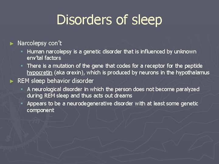 Chapter 9 Sleep and Biological Rhythms Stages of