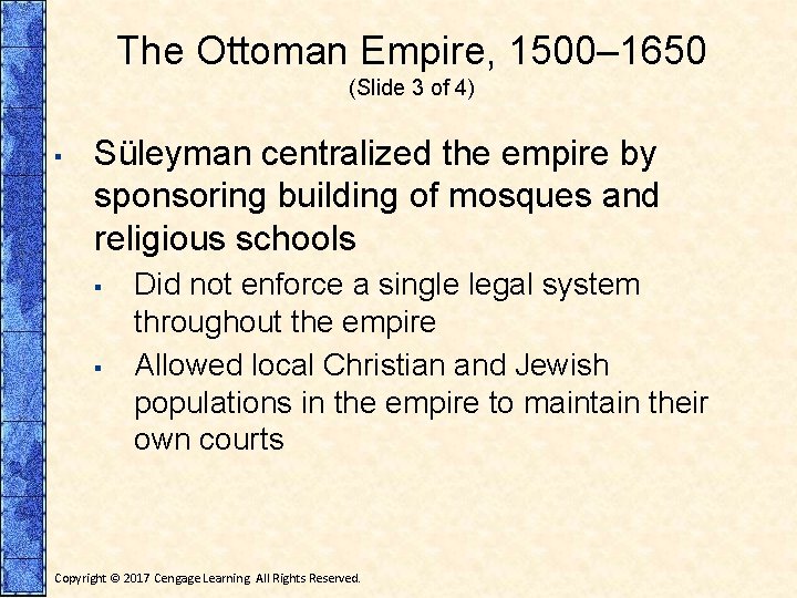 Chapter 17 Religion Politics and the Balance of