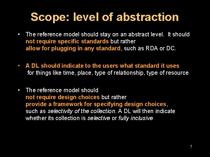 Digital Library Content Model Dagobert Soergel College of