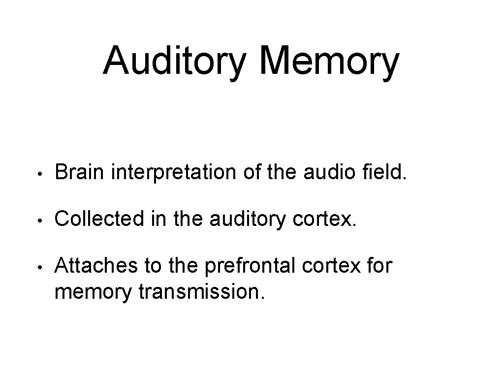 Audio and Visual Digit Span Test Cole Gilbert