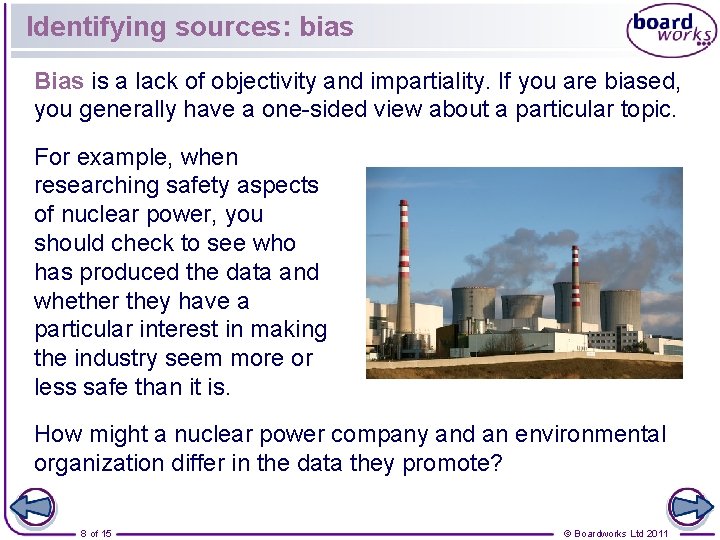 Research and Secondary Data 1 of 15 Boardworks
