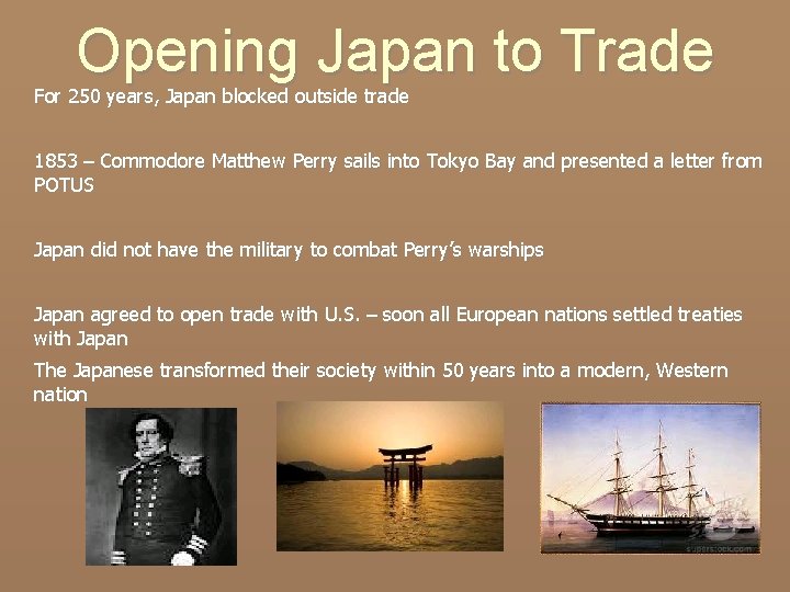 Chapter 20 The United States Looks Overseas Objectives