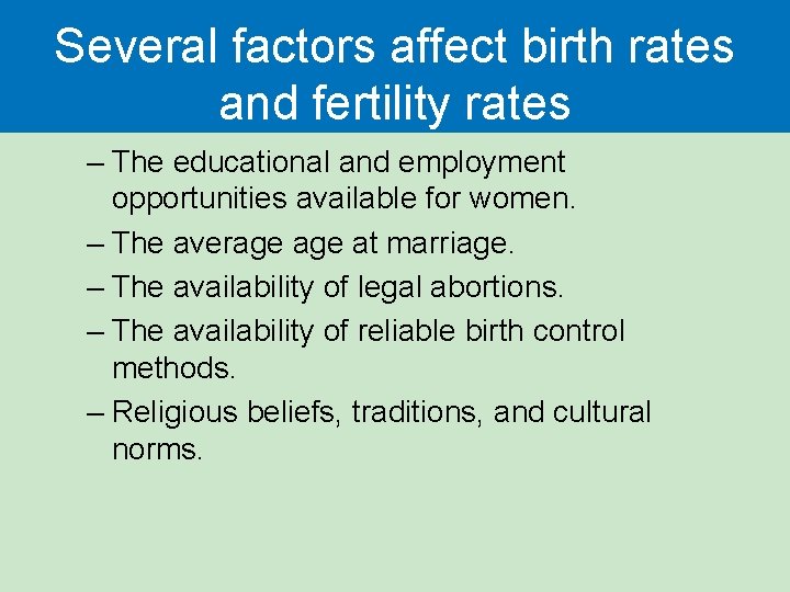 The Human Population and Urbanization Chapter 6 Section