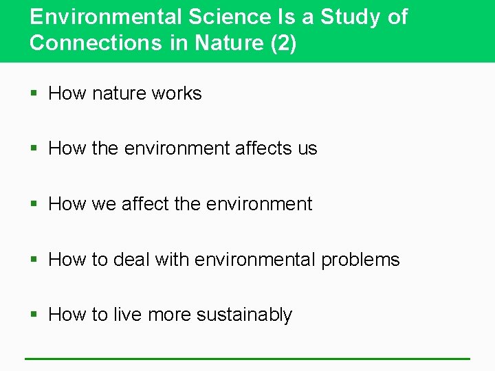 Environmental Problems Their Causes and Sustainability Chapter 1