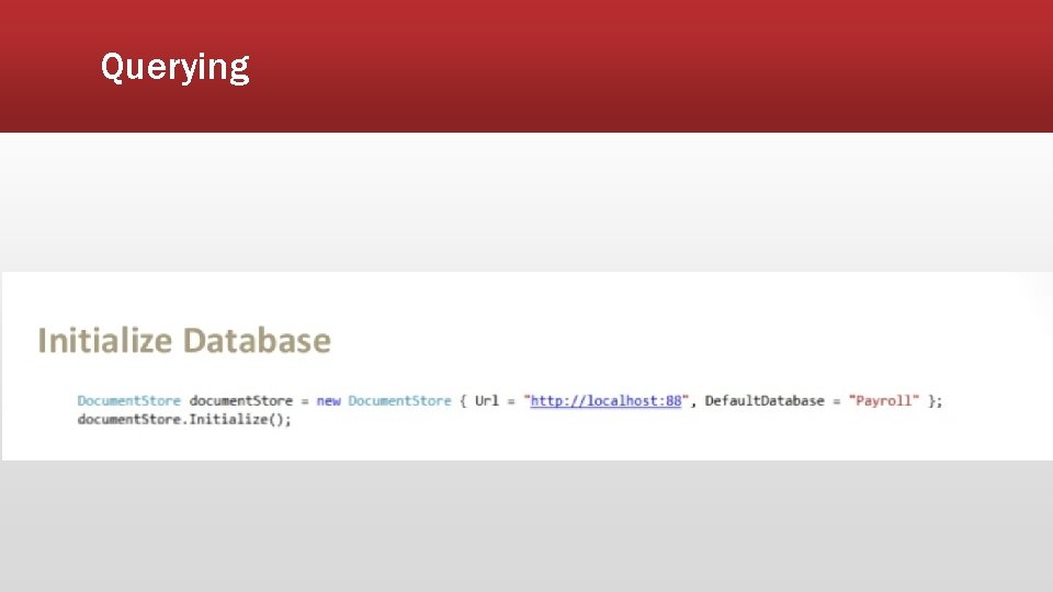 SAFE BY DEFAULT OPTIMIZED FOR EFFICIENCY RAVENDB Open