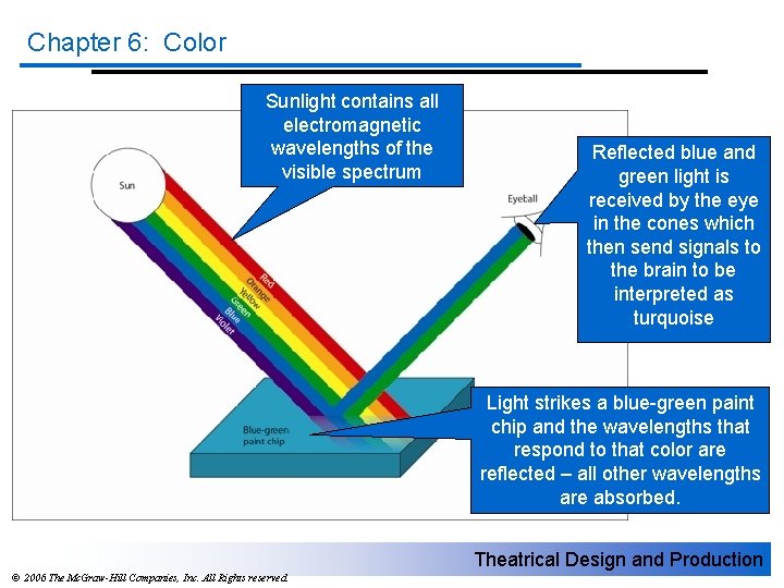 Chapter 6 Color Perception created in the brain