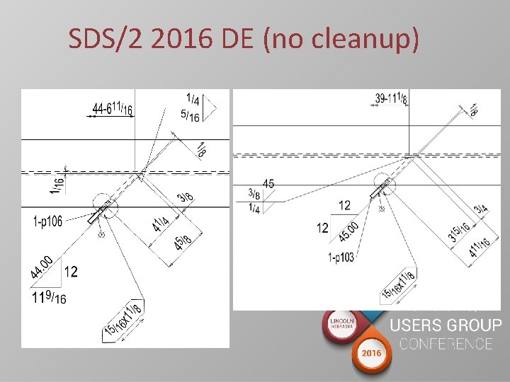 Skewed Shear Tab Welding How SDS2 designs shear
