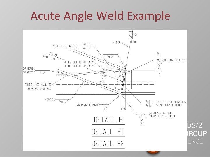 Skewed Shear Tab Welding How SDS2 designs shear