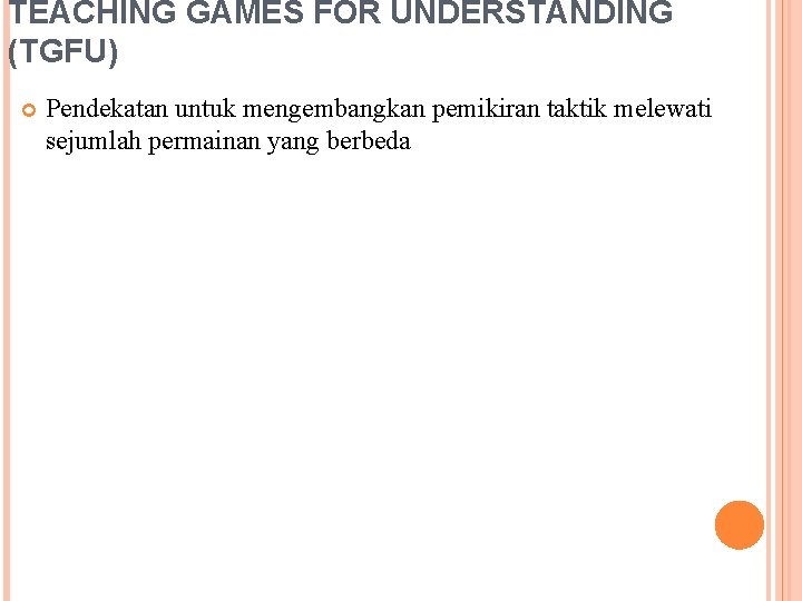 PEMBELAJARAN PERMAINAN INVASI INVATION GAMES LANGKAHLANGKAH PEMBELAJARAN MODEL