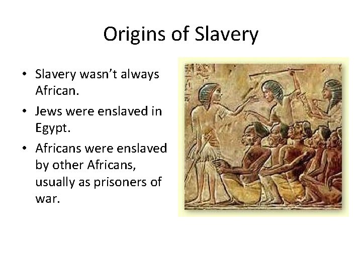 The African Slave Trade and Columbian Exchange Agenda