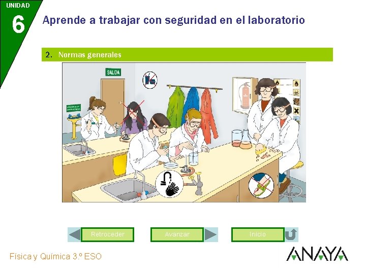 UNIDAD 6 Aprende a trabajar con seguridad en