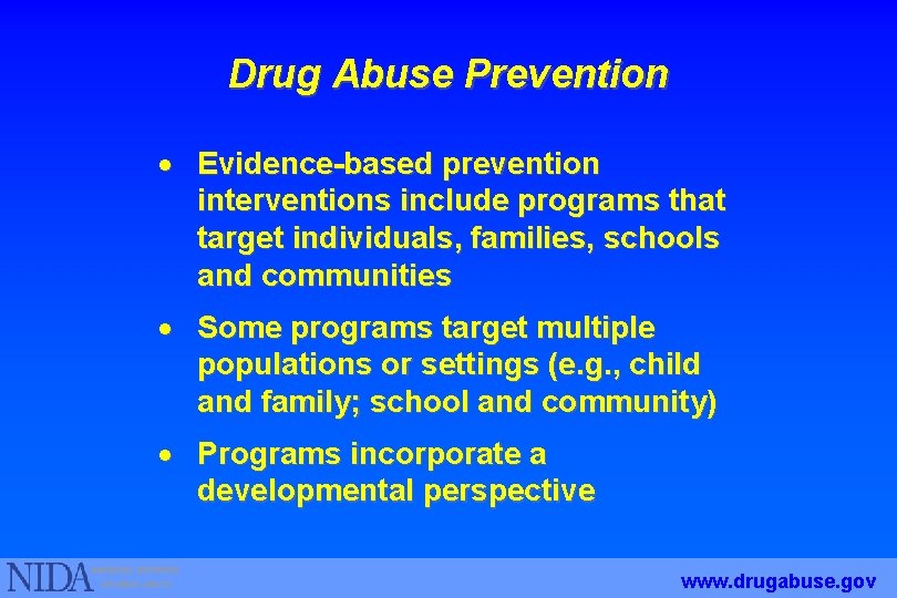 Understanding Drug Abuse and Addiction What Science Says