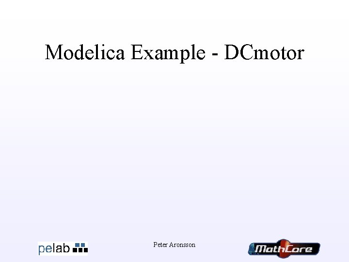 Automatic Parallelization Of Simulation Code From Equation Based