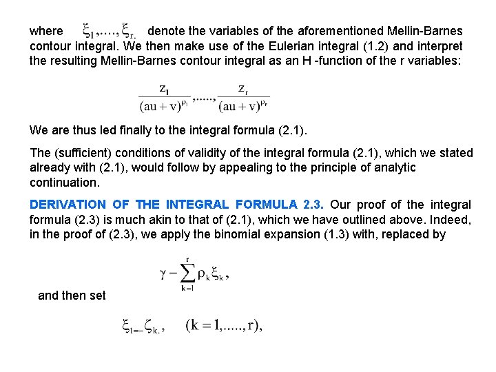 Some Theorem On Eulerian Integrals Of Multivariable Hfunction