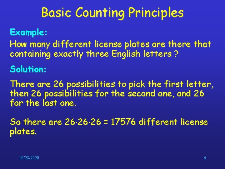 One two three were Counting 10282020 1 Basic