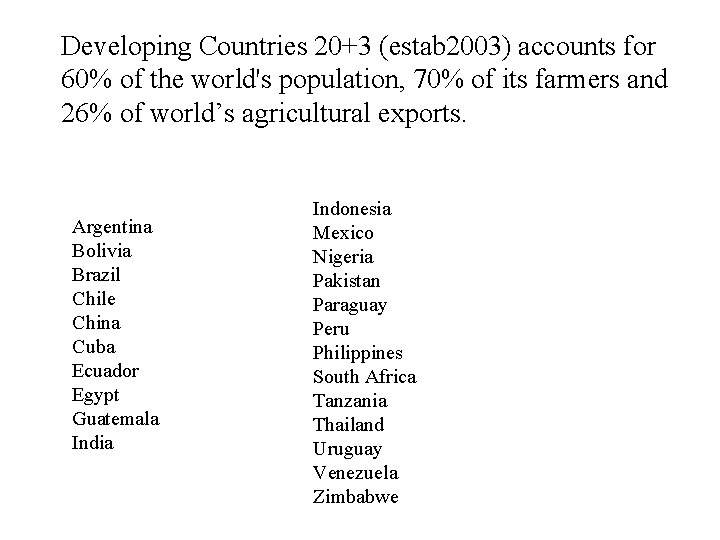 World System Theory Why does global economic development