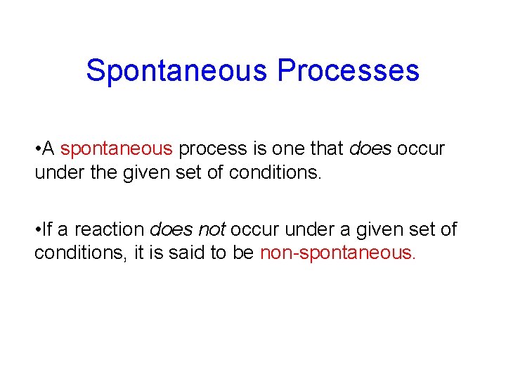 Chapter 18 Entropy Free Energy and Equilibrium Overview