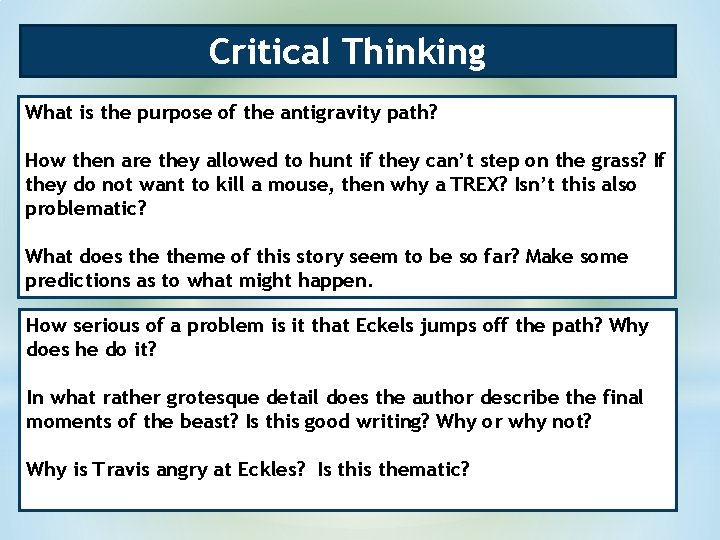 Literary Analysis Close Reading Assignment The Butterfly Effect