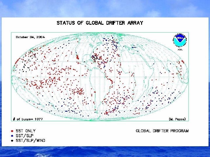 Global Drifter Program GDP Drifter Measurements of Surface