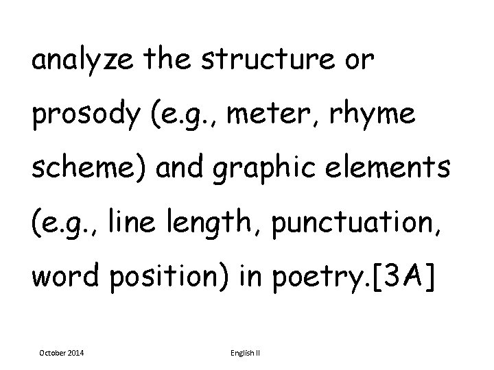 Reading Vocabulary Development Students understand new vocabulary and