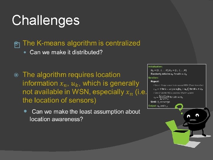 Mobilityassisted Distributed Sensor Clustering for Energyefficient Wireless Sensor