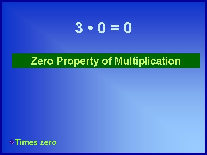 Multiplication Properties Lesson 2 1 Do you remember