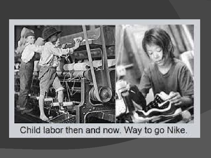 THE ORGANIZED LABOR MOVEMENT Factory work Work Environment