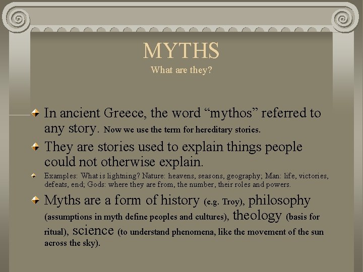 Myths Legends Fables Fairytales an introduction What are